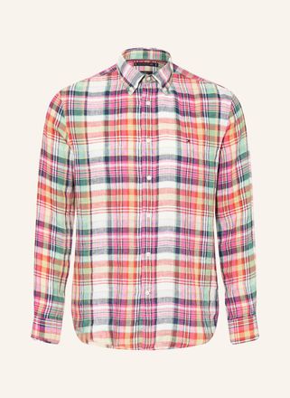 Tommy Hilfiger Leinenhemd Regular Fit gelb