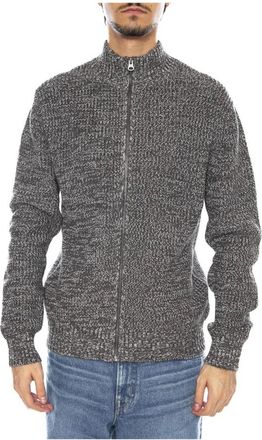 Lee Homme, Pulls, Gris, Taille: XL Cardigan Zip