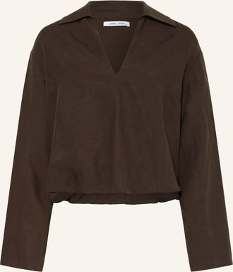 Sams&oslash;e & Sams&oslash;e Sams&oslash;e Sams&oslash;e Blusenshirt Sadaphne braun