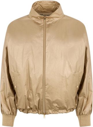 Herno Femme, Vestes, Beige, Taille: 40 FR Coupe-vent L&eacute;ger