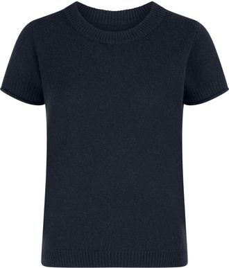 Peter Hahn Rundhals-Pullover Peter Hahn blau