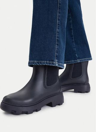 Tommy Hilfiger Gummistiefel Flag Cleated FW0FW09387 Dunkelblau