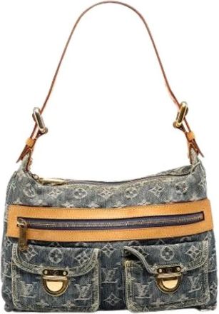 Louis Vuitton Sac bandouli&egrave;re Baggy Pre-owned - Femme - Pre-owned - Bleu - Taille: ONE Size