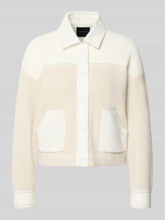 Marc Cain Regular Fit Jacke in Strick-Optik
