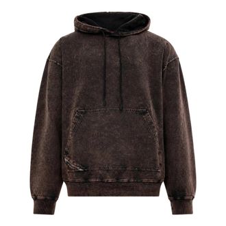 Diesel S-Boxt-Hood-Tuk - - Sweatshirts & Hoodies - Herren - Braun - S