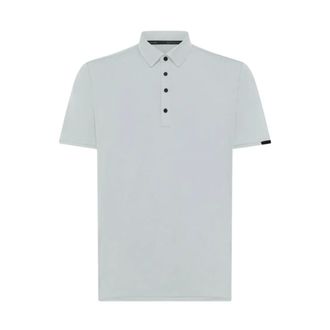 Roberto Ricci Design Rrd, Homme, Tops, Blanc, Taille: S Stretch Oxford Polo Regular Fit
