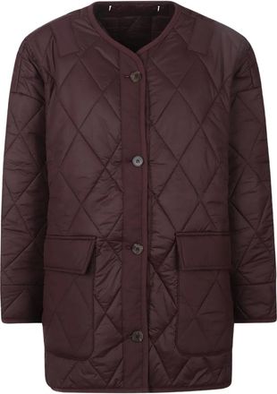 Frankie Shop Teddy quilted jacket - Rot