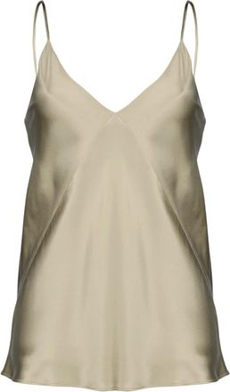 Max Mara Femme, Tops, Beige, Taille: 34 FR Hauts sans manches