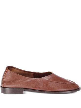 Hereu mocassins Juliol Winter en cuir - Marron