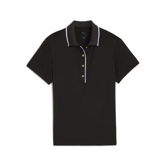 Puma Polo de golf &agrave; manches courtes CLOUDSPUN Bridges Femme, V&ecirc;tements, Noir, XXL