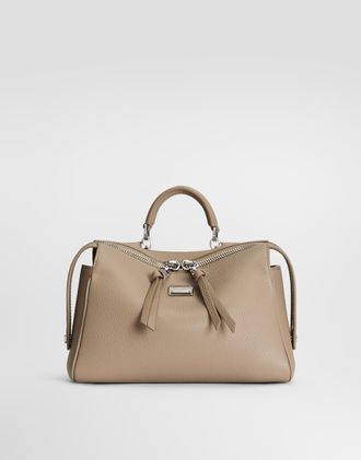 Dolce & Gabbana Tasche Vittoria Aus Kalbsleder - Mann Shopper Beige Onesize