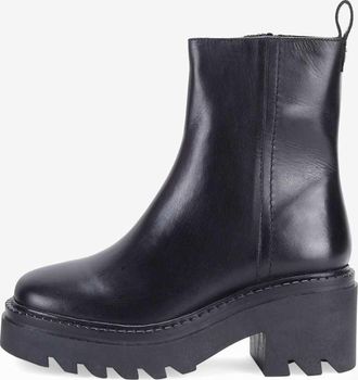 OFF THE HOOK Bridgford - Stylishe Lederstiefel in Schwarz mit hohem Schaft