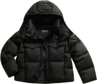 Blauer Femme, Vestes, Noir, Taille: 38 FR 25Wbldc03169 Doudoune