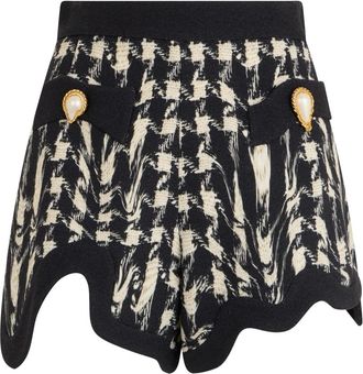 Moschino Femme, Shorts, Noir, Taille: 38 FR Shorts taille haute