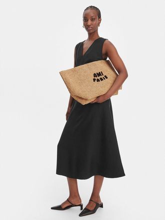 Ami Handtasche AMI Paris ULL033.AW0077 Beige