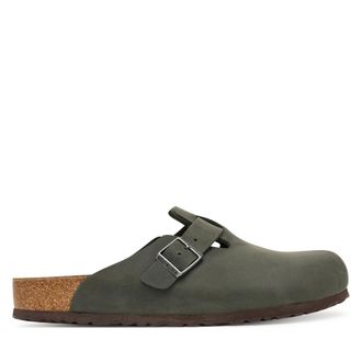 Birkenstock Pantoletten Birkenstock Boston 1032724 Dunkelgr&uuml;n