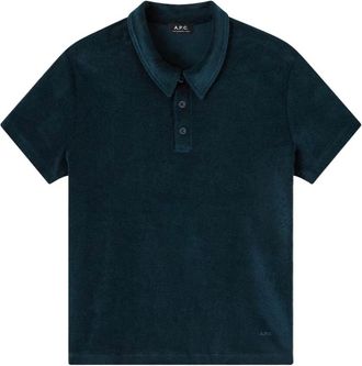 A.P.C. A.p.c., Homme, Tops, Bleu, Taille: M Polo Julian