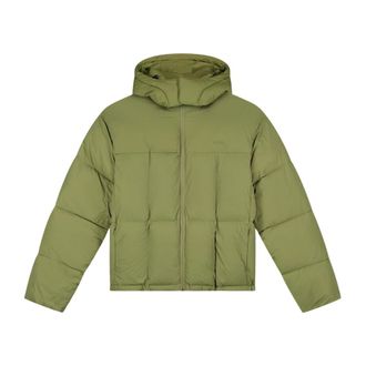 Arte Homme, Vestes, Vert, Taille: L Special Cuts Puffer Jacket