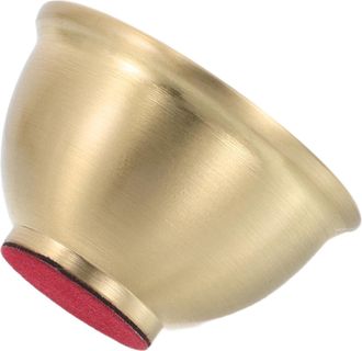 DOITOOL Kleine Messing Opferschale Retro Stil Spirituelle Altarschale mit Glatter Oberfl&auml;che und Antirutschpad F&uuml;r Buddhistische Rituale und Heimdekoration