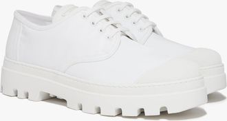 Prada Baskets en gabardine de nylon