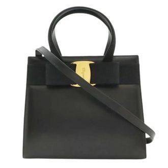 Ferragamo Pre-owned Vara Handtasche - - Pre-owned - Damen - Schwarzk - ONE SIZE