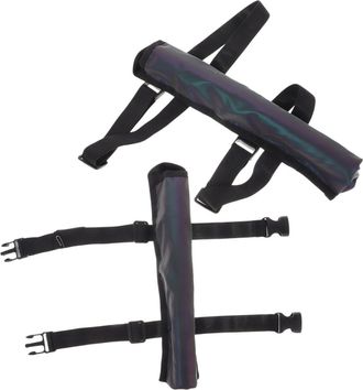 Angoily 2 St&uuml;ck Reflektierende Leg Bag f&uuml;r Tai Chi F&auml;cher Strapazierf&auml;hige Stofftasche mit Tragegurt Schutz und Organizer f&uuml;r Kung Fu und Tai Chi &Uuml;bungen f&uuml;r 