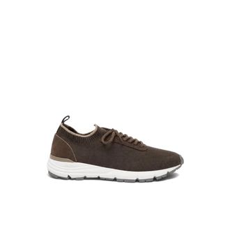 PESERICO Baskets en maille M&eacute;rinos - Homme - Chaussures - Brun - Taille: 44 EU