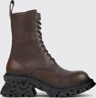 Camperlab Terroso Combat-Boots von aus Leder in Antik-Optik mit Zip