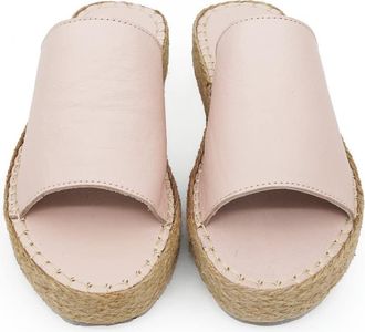 Bonateks Damen DERBTRLKY100321 Wedge Sandal, Beige, 36 EU