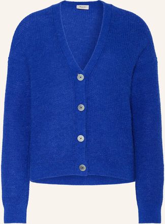 Maerz Maerz Muenchen Strickjacke Mit Alpaka blau