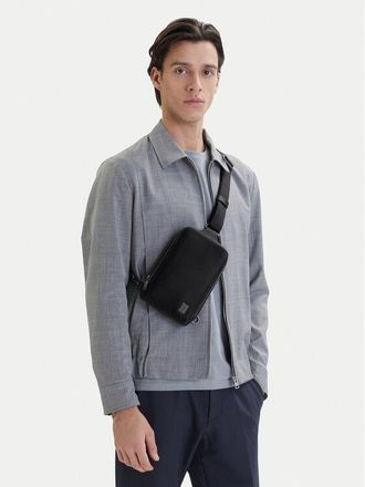 Calvin Klein Umh&auml;ngetasche Emblem Hw Sling LV04D3292G Schwarz