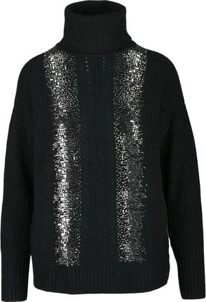 Max Mara Damen, Strickwaren, Schwarzk, MGröße