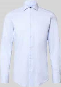 HUGO BOSS Slim Fit Businesshemd aus Baumwoll-Mix Modell H-HANK-SP