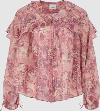 Isabel Marant Top Charis Pink