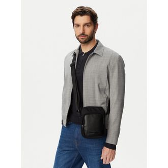 Tommy Hilfiger Umh&auml;ngetasche Tommy Hilfiger Th Nylon Jaquard Mini Reporter AM0AM14412 Schwarz