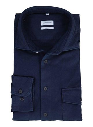 Seidensticker Seidensticker Herren Hemd blau