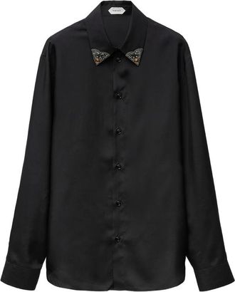 Versace Silk-poplin Regular Shirt