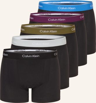 Calvin Klein 5er-Pack Boxershorts Icon schwarz