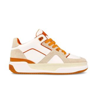 Just Don Luxus JD3 Sneaker Wei&szlig; Beige Orange - - Shoes - Herren - Mehrfarbig - 41 EU