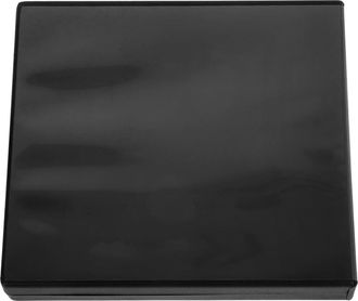 Valiclud Ciieeo Acryl CD Kasten 12 Fach Tragbarer Disc Aufbewahrungsorganizer Schwarze DVD H&uuml;lle CD Halter aus Unbedenklichem Material f&uuml;r Medienaufbewahrung u