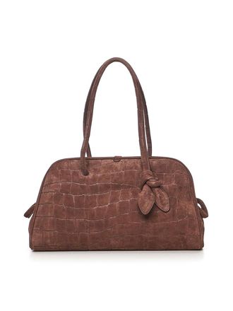 Jacquemus Sac De Bowling - Marron Fonc&eacute;