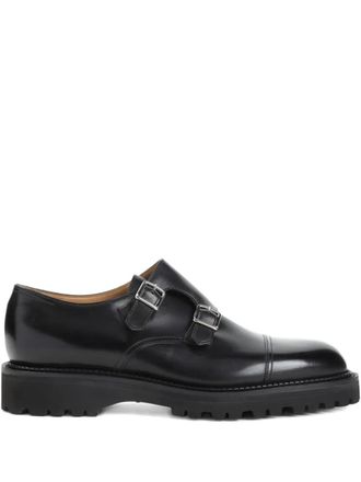John Lobb chaussures à boucles - Noir