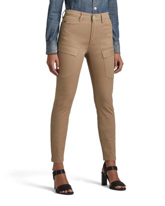 G-Star RAW Damen High G-Shape Cargo Skinny Hose