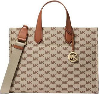 Michael Kors Tasche Beige/Ebenholz/Braun