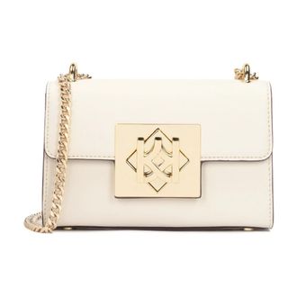 Kazar Elegante Getreideledertasche zum Tragen &uuml;ber der Schulter - - Bags - Damen - Beige - ONE SIZE