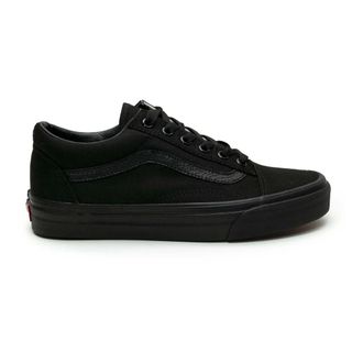 Vans Femme, Chaussures, Noir, Taille: 42 EU Baskets Old Skool Noires avec Logo