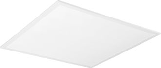 Eglo LED Panel Rabassa, Deckenlampe f&uuml;r Einbau in Rasterdecken, Deckenleuchte f&uuml;r B&uuml;ro und K&uuml;che, Rasterleuchte aus Aluminium und Kunststoff in Wei&szlig;, neutr