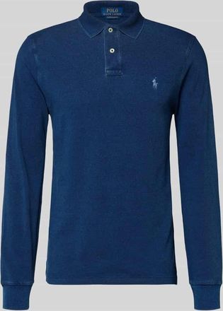 Polo Ralph Lauren Custom Slim Fit Poloshirt mit Label-Stitching