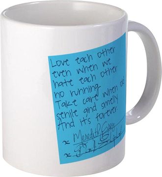 CafePress Keramik, Greys Anatomy Sticky Note Tasse Einzigartige Kaffeetasse Kaffeetasse Teetasse
