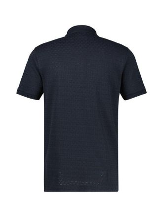 Lerros Poloshirt Poloshirt mit Rei&szlig;verschlusskragen, grosse Gr&ouml;&szlig;en